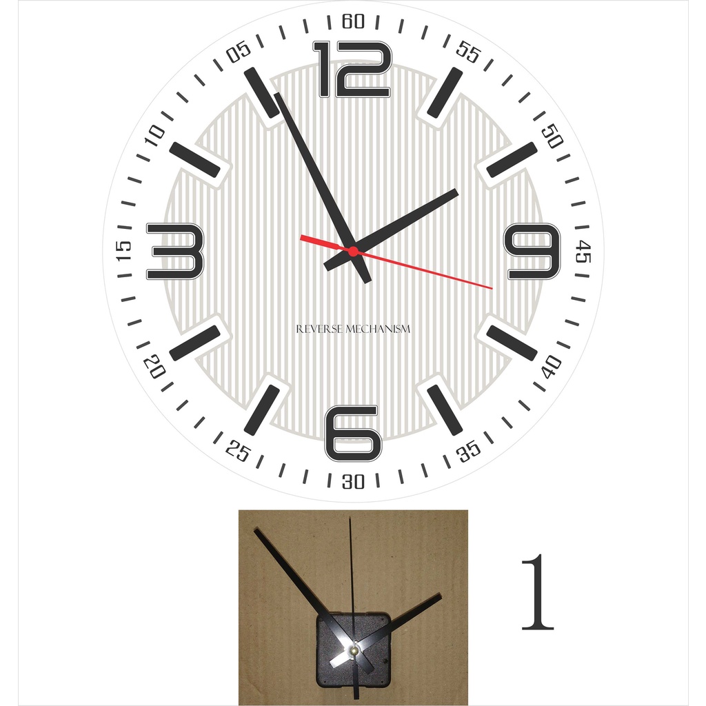MESIN Reverse Wall Clock Machine Anticlockwise Tawaf | Shopee Malaysia