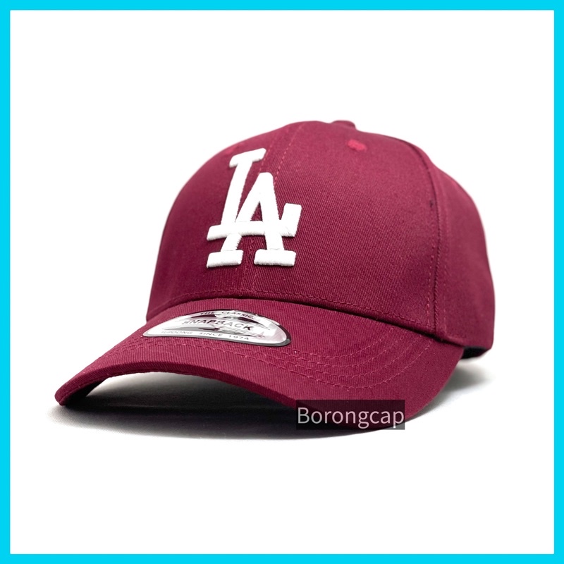 LA Maroon Various colour baseball cap | Shopee Malaysia