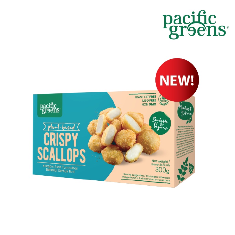 Pacific Greens Plant Based Crispy Scallops (300g) | Shopee Malaysia
