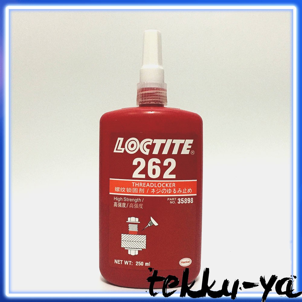 Henkel Loctite 262 Acrylic Anaerobic Threadlocker Red 250 mL 35898 ...