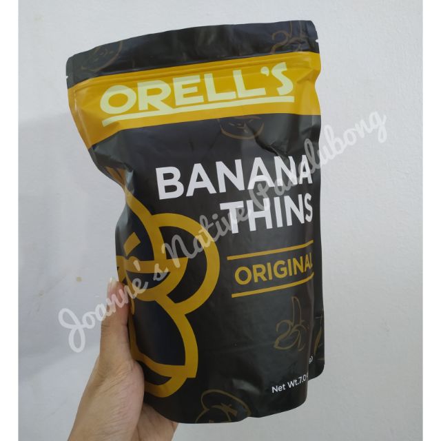 Orell's Banana Thins Pouch | Shopee Malaysia