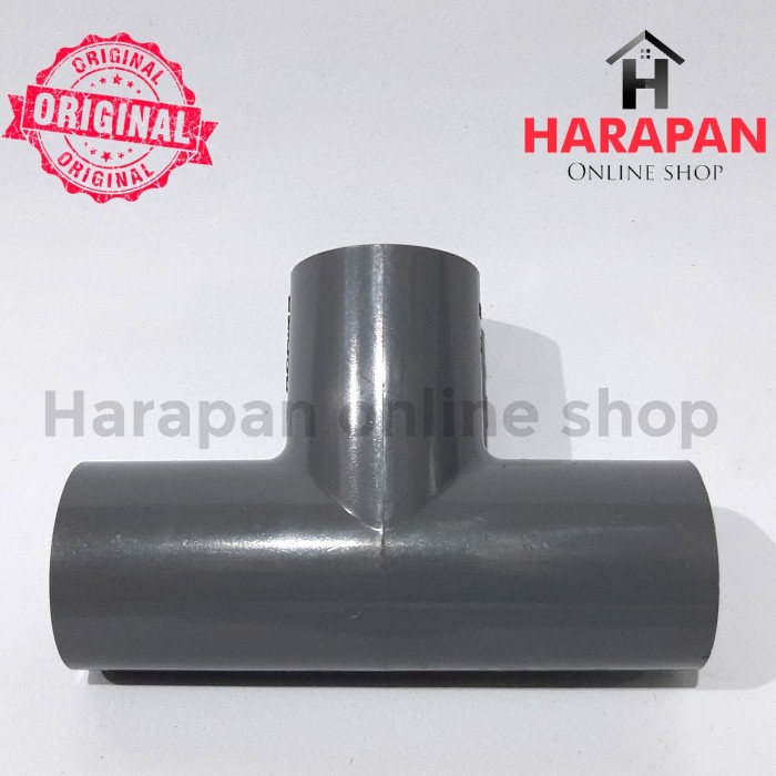 Tee PIPE CONNECTION 3/4 RUCIKA AW / T 3/4 INCH PRALON PARALON | Shopee ...