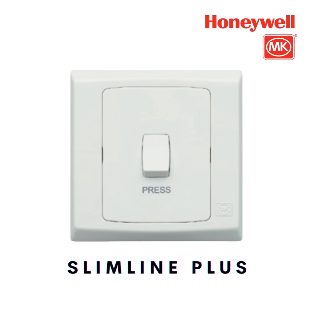 MK Slimline Plus 10A 1 Way 2 Way Switches / Water Heater Aircond Neon ...
