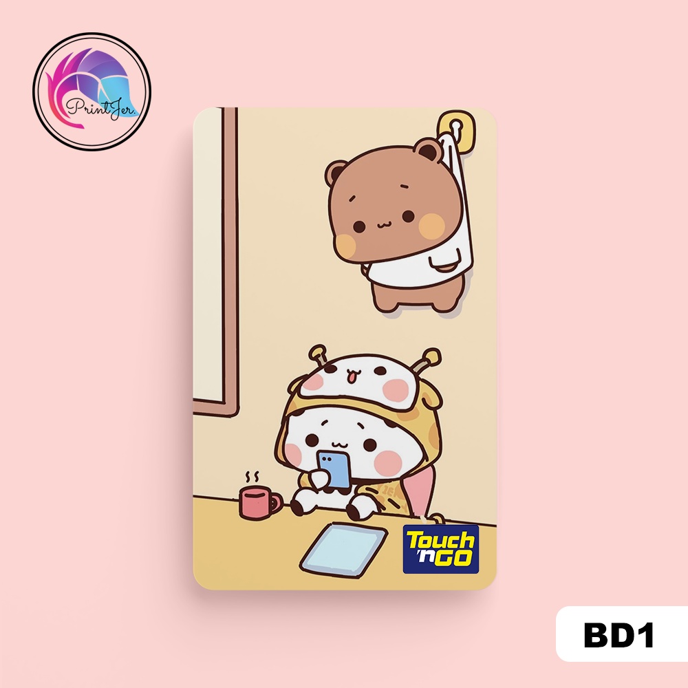BUBU DUDU - Touch n Go Card Sticker Cover (Waterproof, High Quality ...