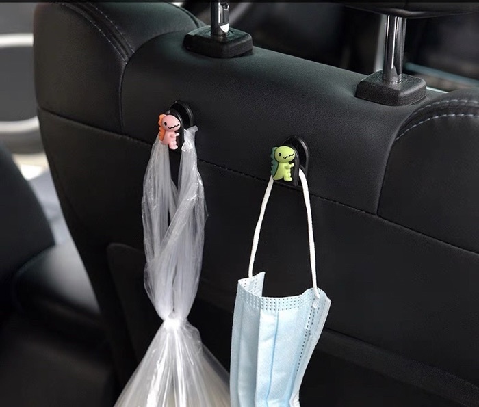 Car Hook Hanger Holder Dashboard Back Seat Storage Flower Cute Mini ...