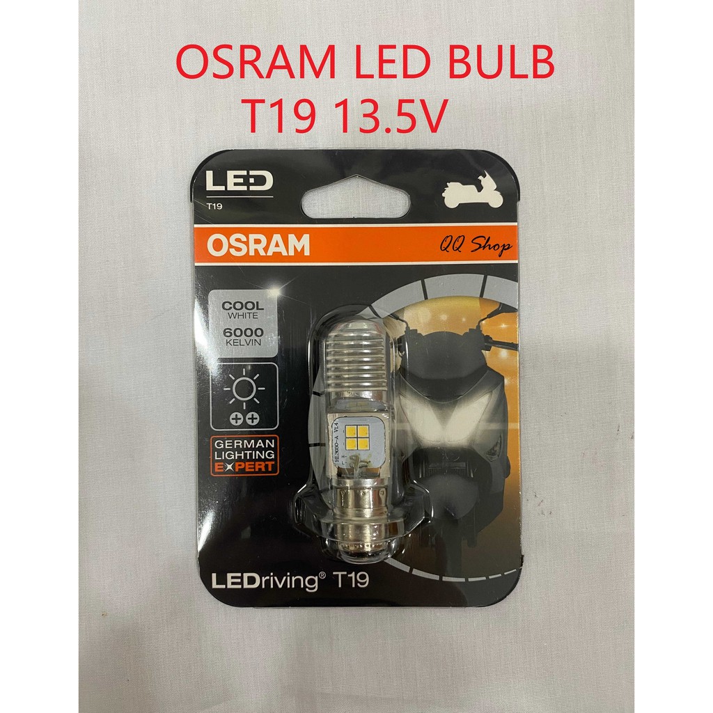 OSRAM LED BULB MENTOL T19 13.5V MOTORCYCLE (100% ORIGINAL) | Shopee Malaysia