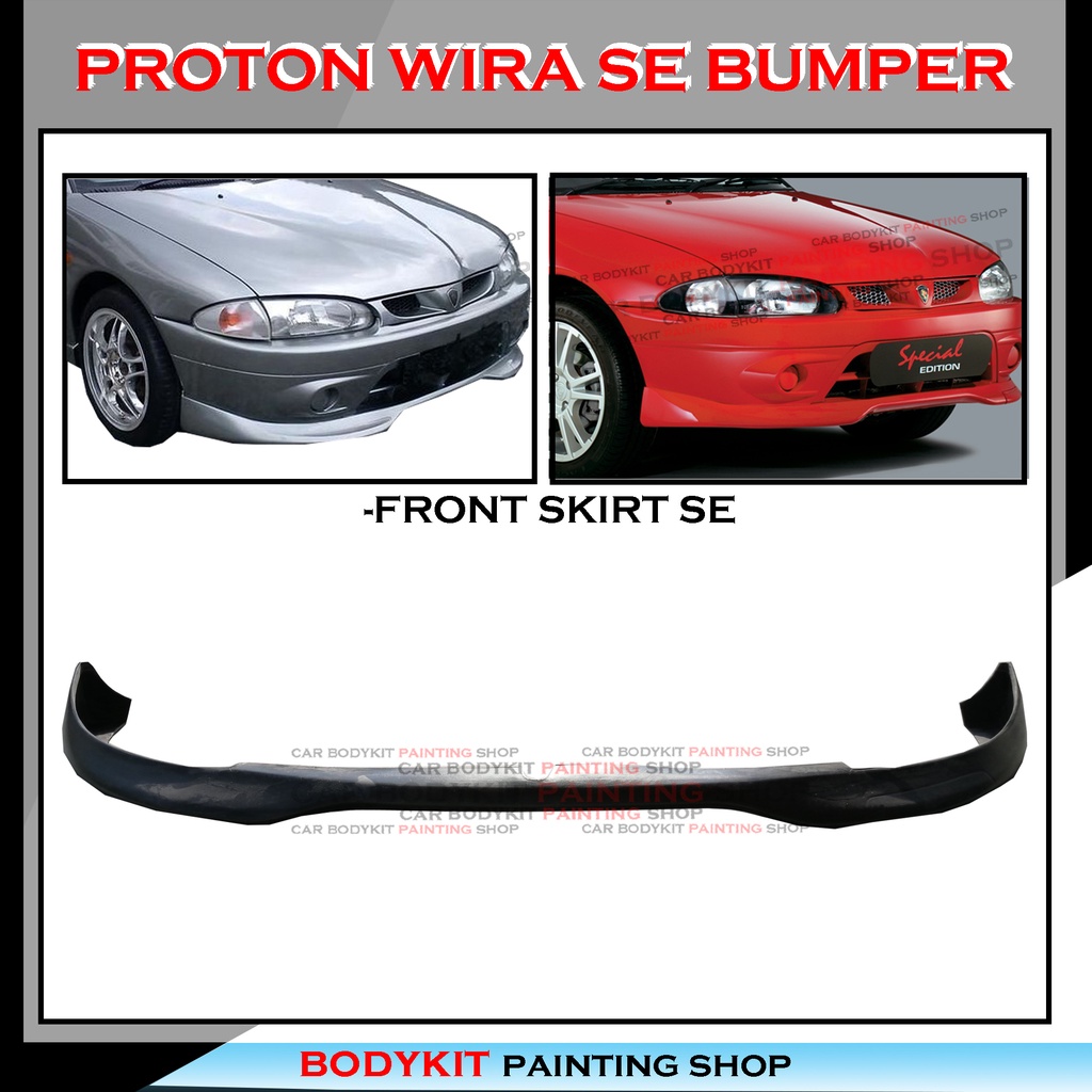 PROTON WIRA STYLE SE FULL SET SKIRTING (FRONT SKIRT/SIDE SKIRT/REAR ...