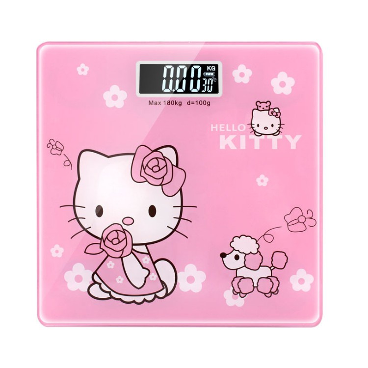 Hello Kitty Digital Scale / cartoon Digital Fit Body Weighing Scale ...