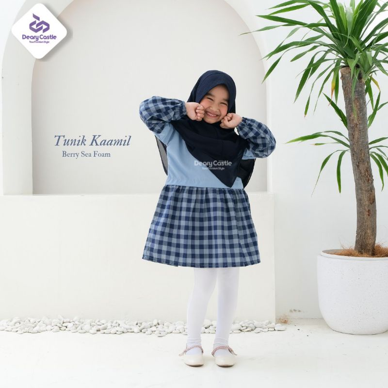 Berry sea foam kaamil Tunic Children / Robe / Eid Clothes / raya Day Clothes / Kids Clothes ...