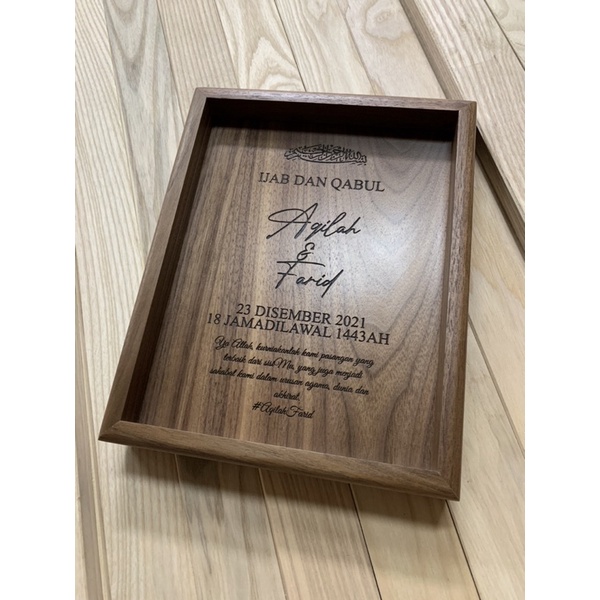 Wedding Invitations / Wedding Tray / Wedding plaque / Mockup cheque ...