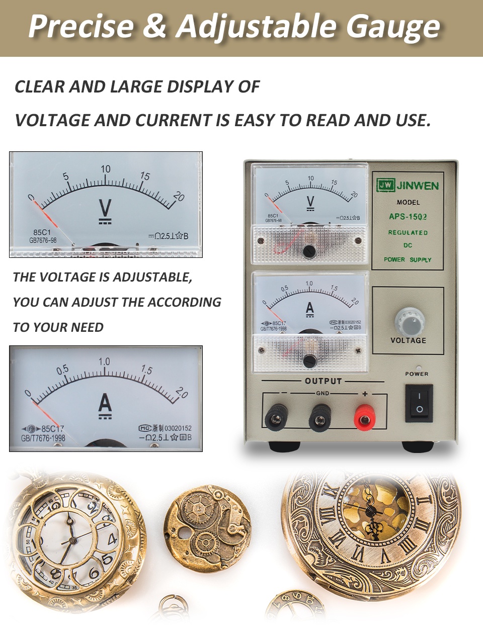 110V/220V Silver Gold Plating Machine Jewelry Plater Electroplating ...