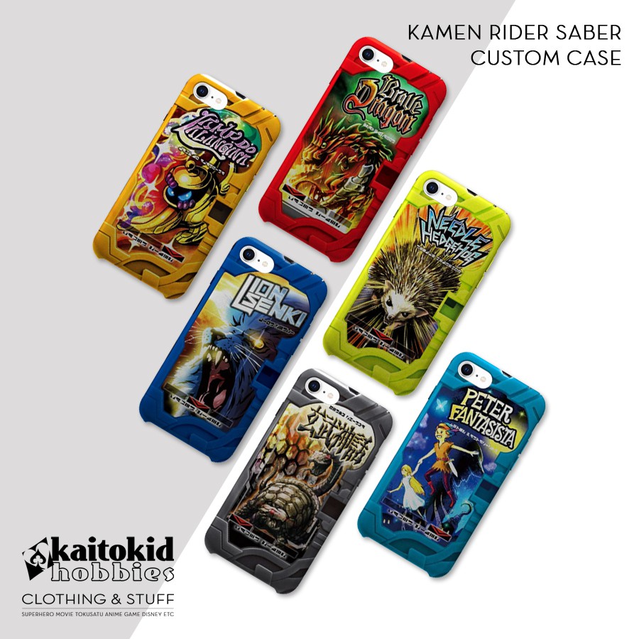HP Kamen Rider SABER Hard Case Cellphone Case Can Be custom Free Design ...