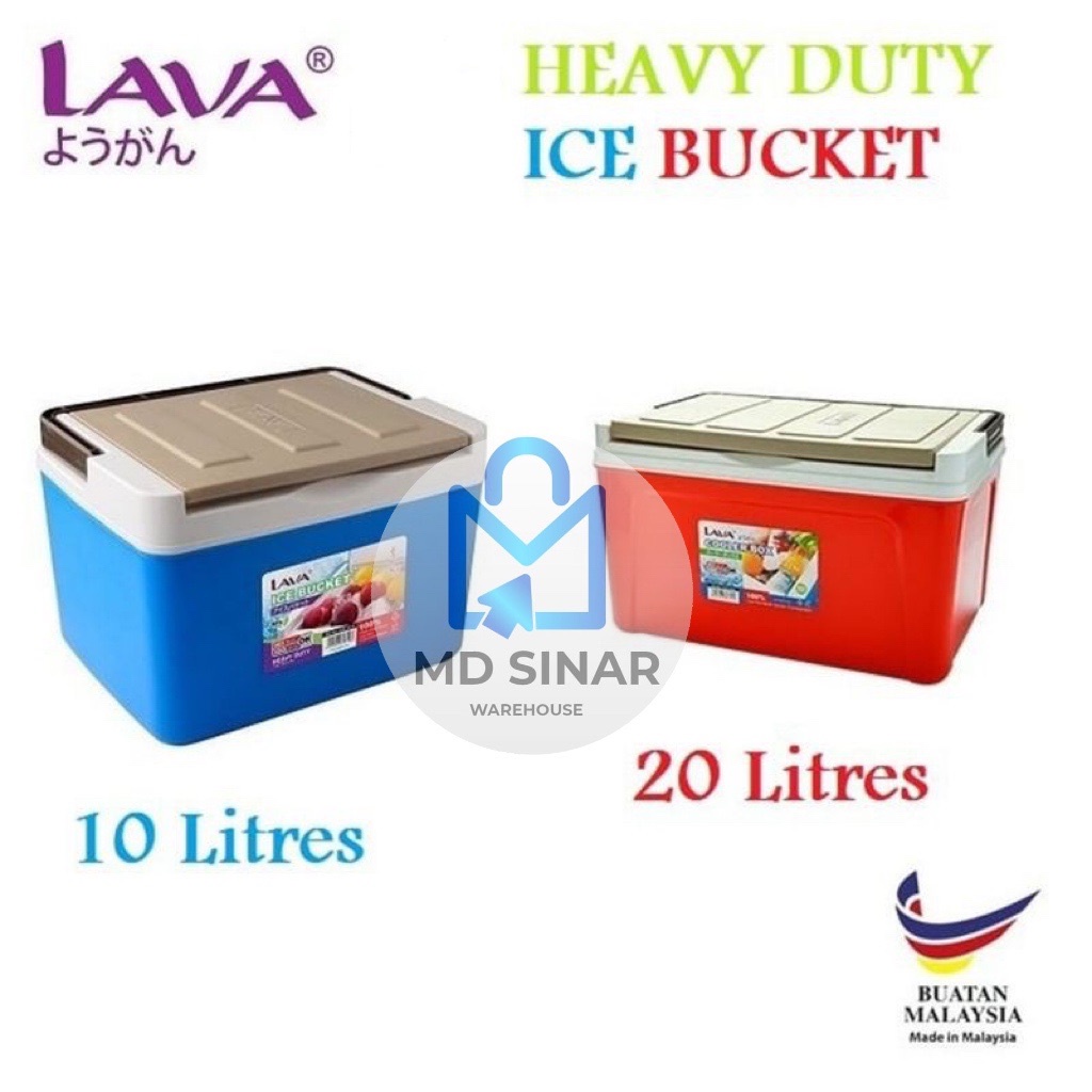 MD SINAR 10L/20L LAVA ICE BOX / COOLER BOX / ICE BUCKET / COOLMAN ...