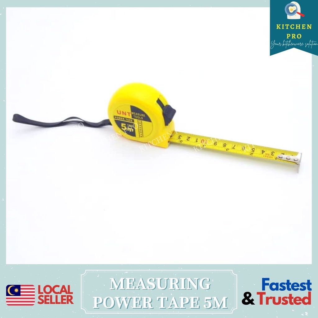 𝐊𝐈𝐓𝐂𝐇𝐄𝐍 𝐏𝐑𝐎 | Professional Power Measuring Tape 5 Meter / Measuring ...