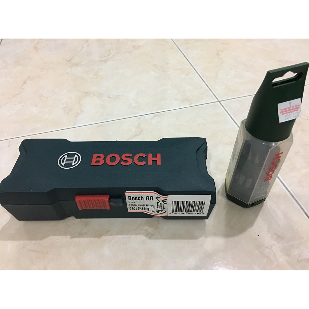 Bosch GO Wireless Screwdriver + Bosch X screwdriver bit (25pcs ...