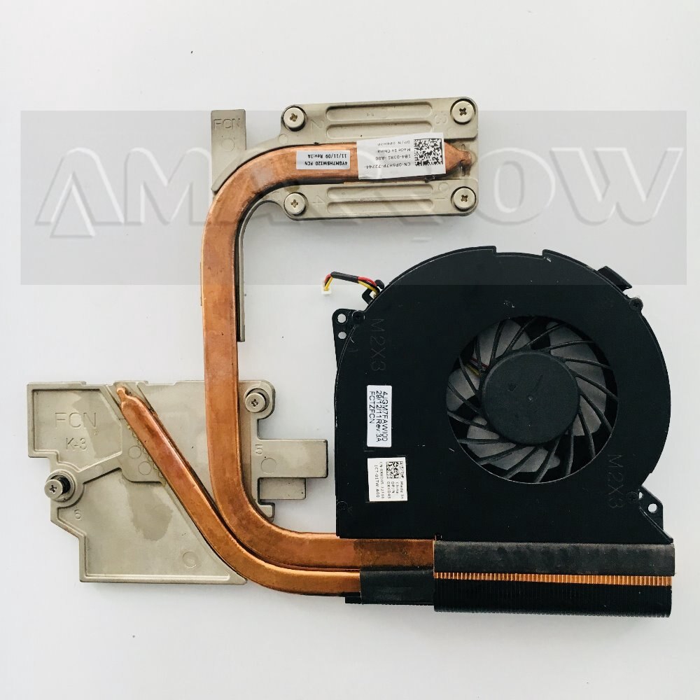 Original Laptop CPU Cooling Heatsink FAN Cpu Cooler for DELL L702X P6H7P 0P6H7P | Shopee Malaysia