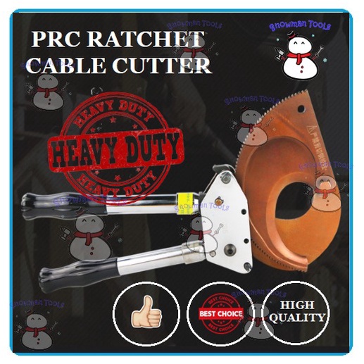 HIGH QUALITY RACHET RATCHET CABLE CUTTER WIRE SCISSOR J40 J75 J95 CUT ...