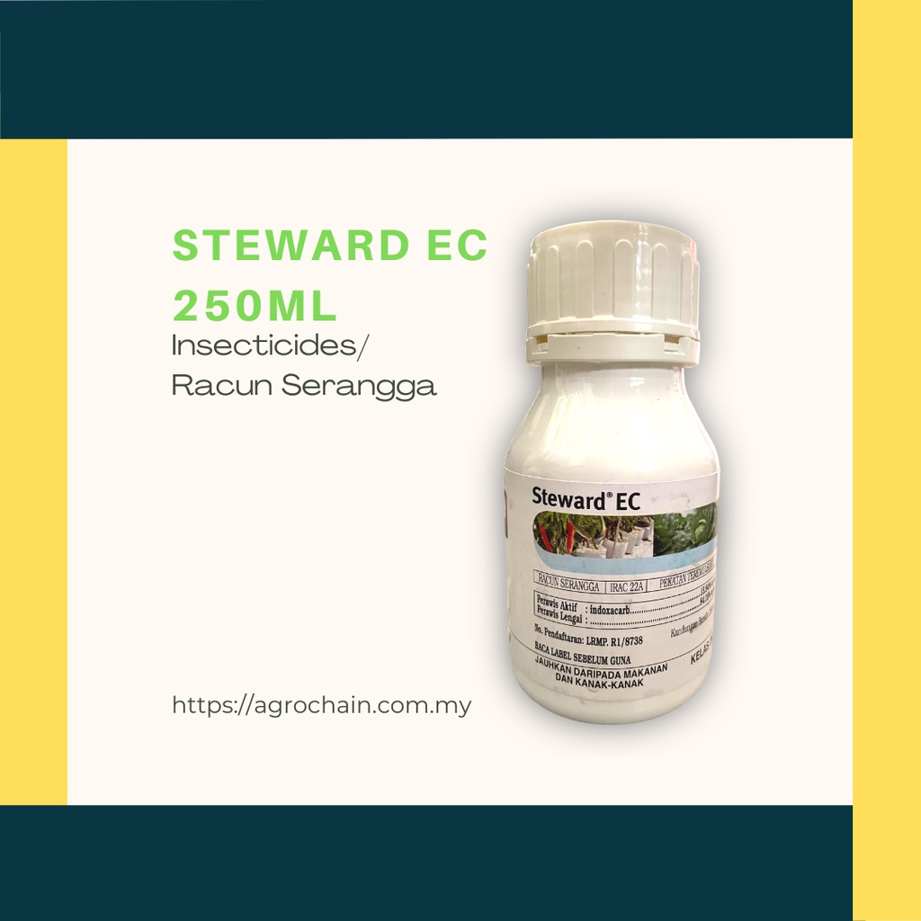 STEWARD EC - 250ML (RACUN SERANGGA/杀虫剂/INSECTICIDE) mengawal Ulat ...