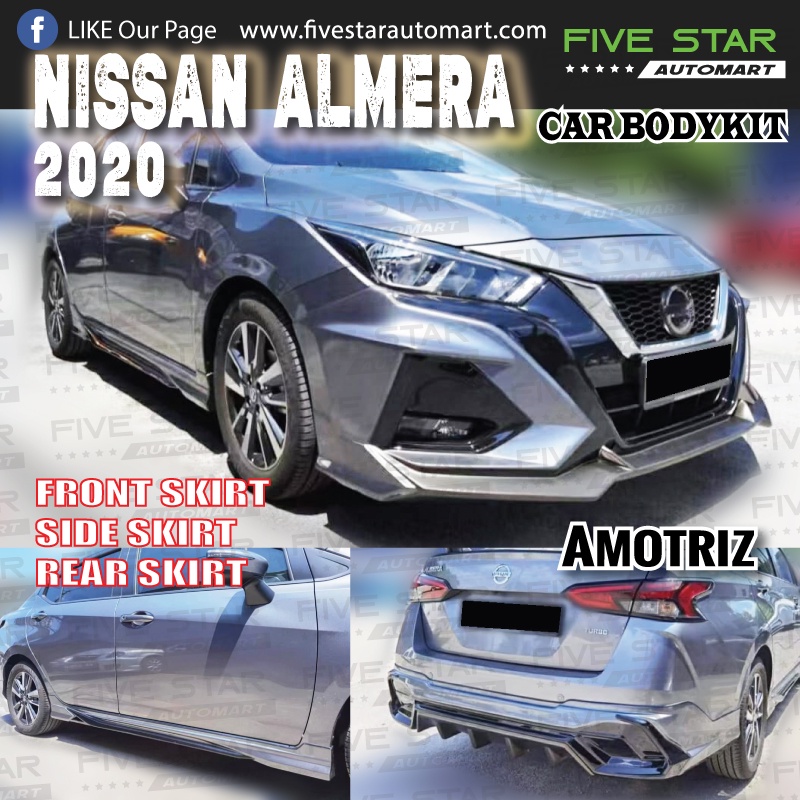 Nissan Almera 2020 Amotriz Full Set Bodykit ABS | Shopee Malaysia