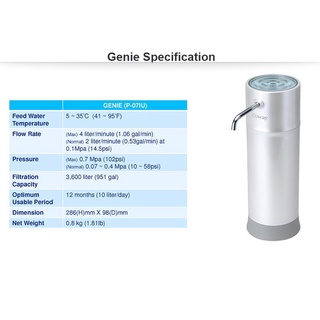 Coway Genie P07IU Water Purifier P-07IU | Shopee Malaysia
