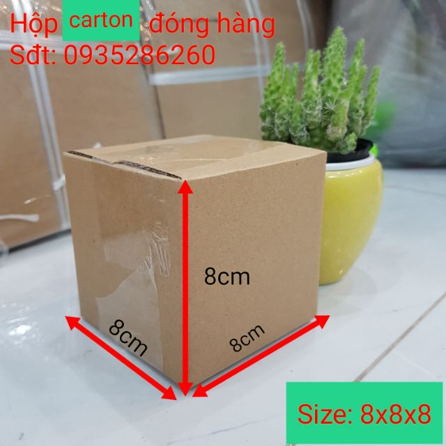 Combo of 50 boxes 8x8x8 Packing carton boxes | Shopee Malaysia