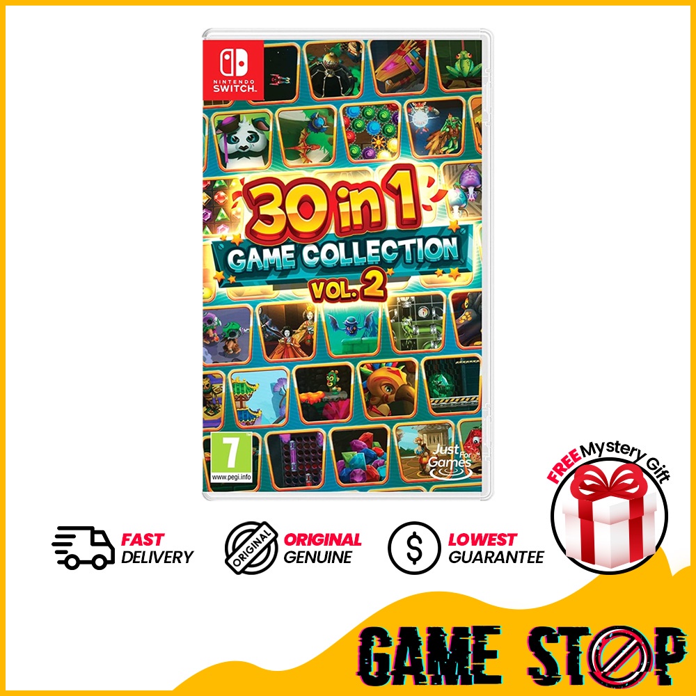 Switch 30 in 1 Game Collection & Vol.1 & Vol.2 English Version | Shopee ...