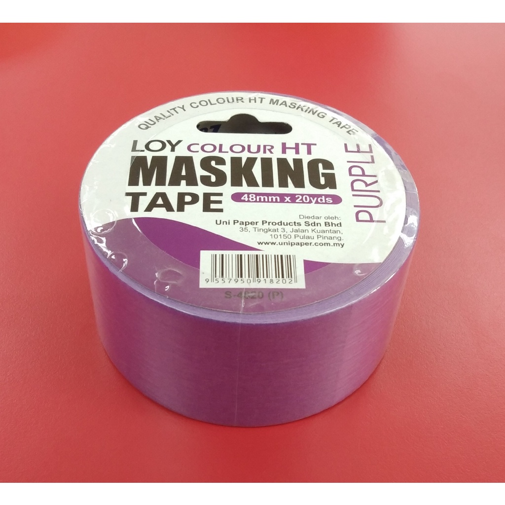 LOY COLOUR HT MASKING TAPE | Shopee Malaysia