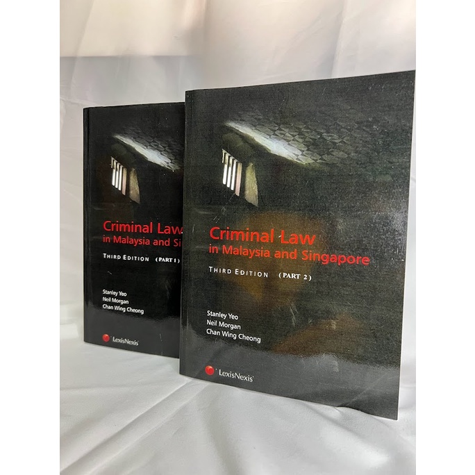 Criminal Law in Malaysia and Singapore Stanley Yeo Neil Morgan Chan ...