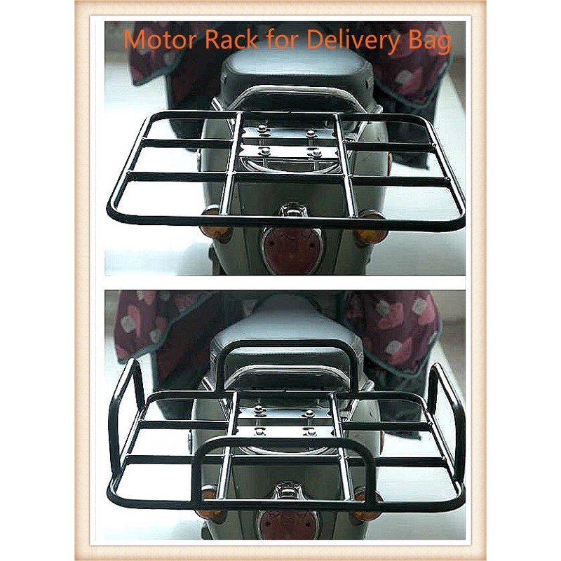 💥Ready Stock💥Motor Metal Steel Rack Food Thermal Delivery Bag Food ...