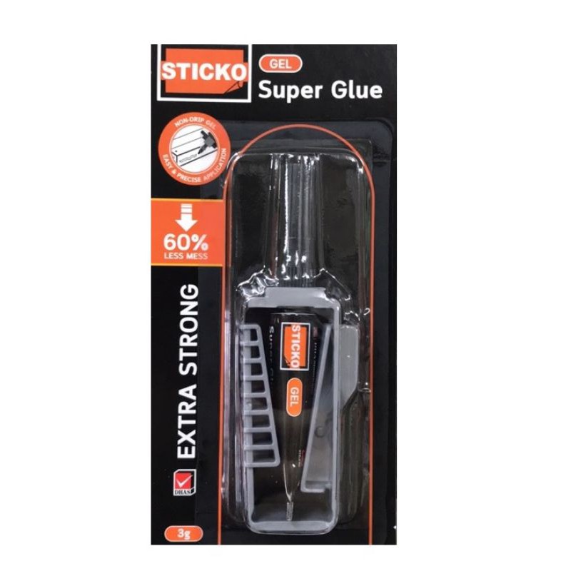 STICKO SUPER GLUE (6G) | Shopee Malaysia
