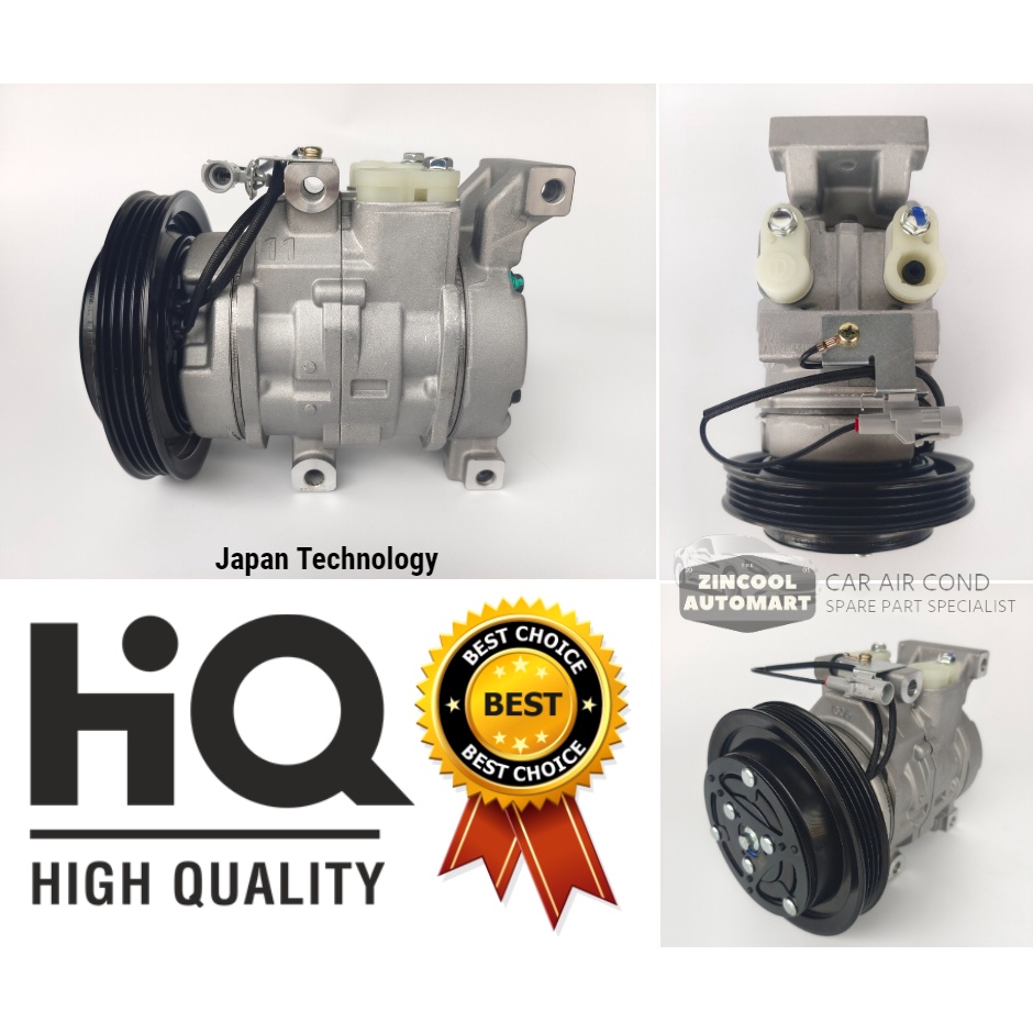 Toyota Vios 08' NCP93 / Vios 03' NCP42 AirCond Compressor 10S11C 4PK | Shopee Malaysia