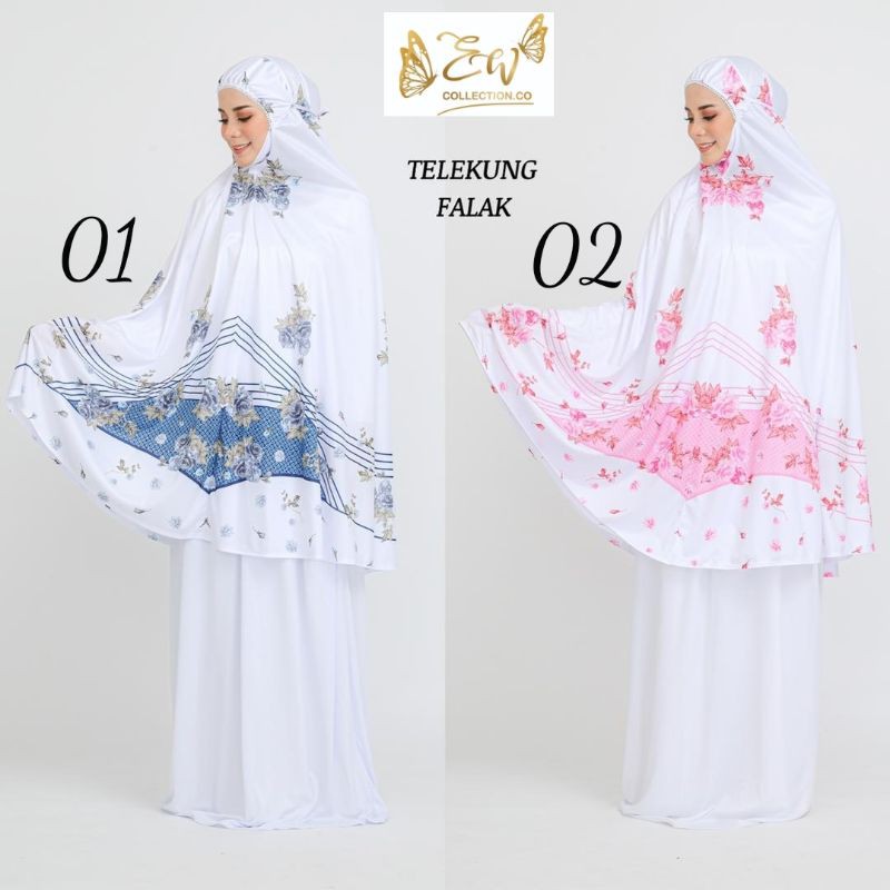 💥New deisgn💥 Telekung falak bunga | Shopee Malaysia