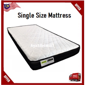 High Density 4” / 5" Inch 4 5 Inci Thickness Single Mattress / Tilam ...