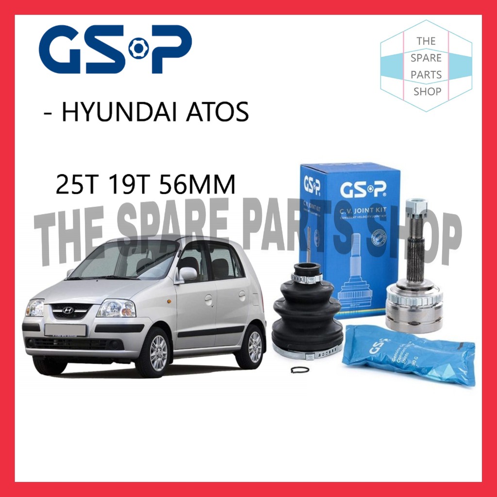 HYUNDAI ATOS GSP CV JOINT (DRIVE SHAFT HEAD) | Shopee Malaysia