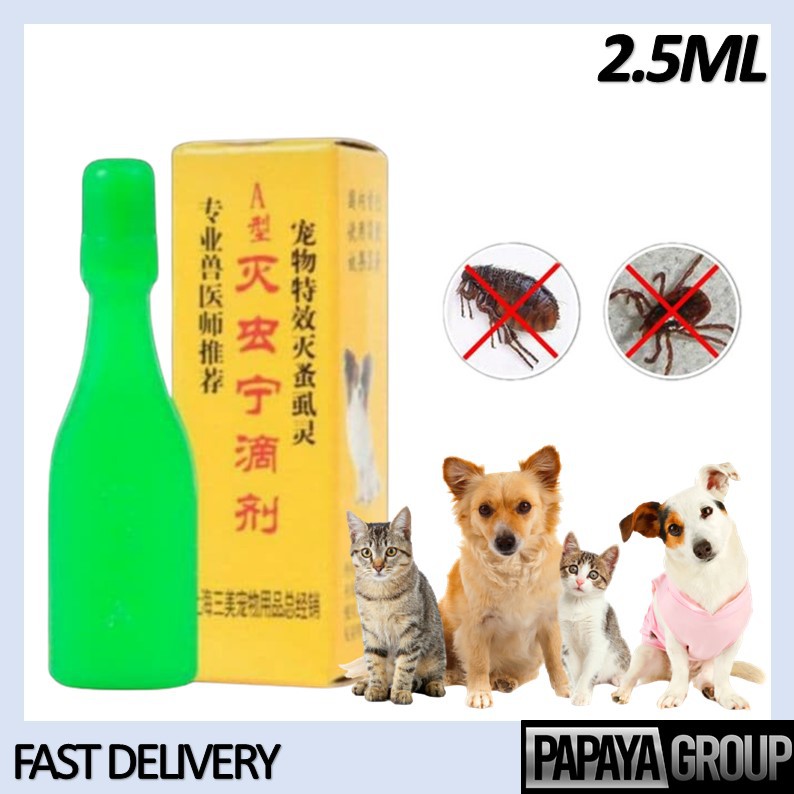 Kucing Kutu Ubat Cat Flea And Tick Treatment Medicine Ubat Kutu Kucing ...