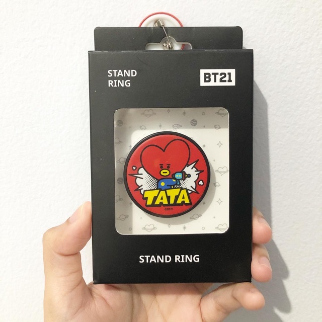 [READY] Bt21 TATA Magic Shop Comic Pop Stand Ring (BT21 griptok ...