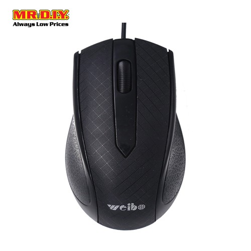 WEIBO 1.5m Cable Light Optical Mouse | Shopee Malaysia