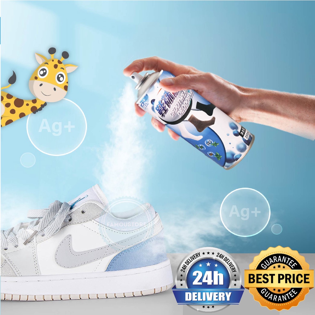 Shoe Deodorant | Antibacterial Deodorizing Spray | Deodorant for Shoes ...
