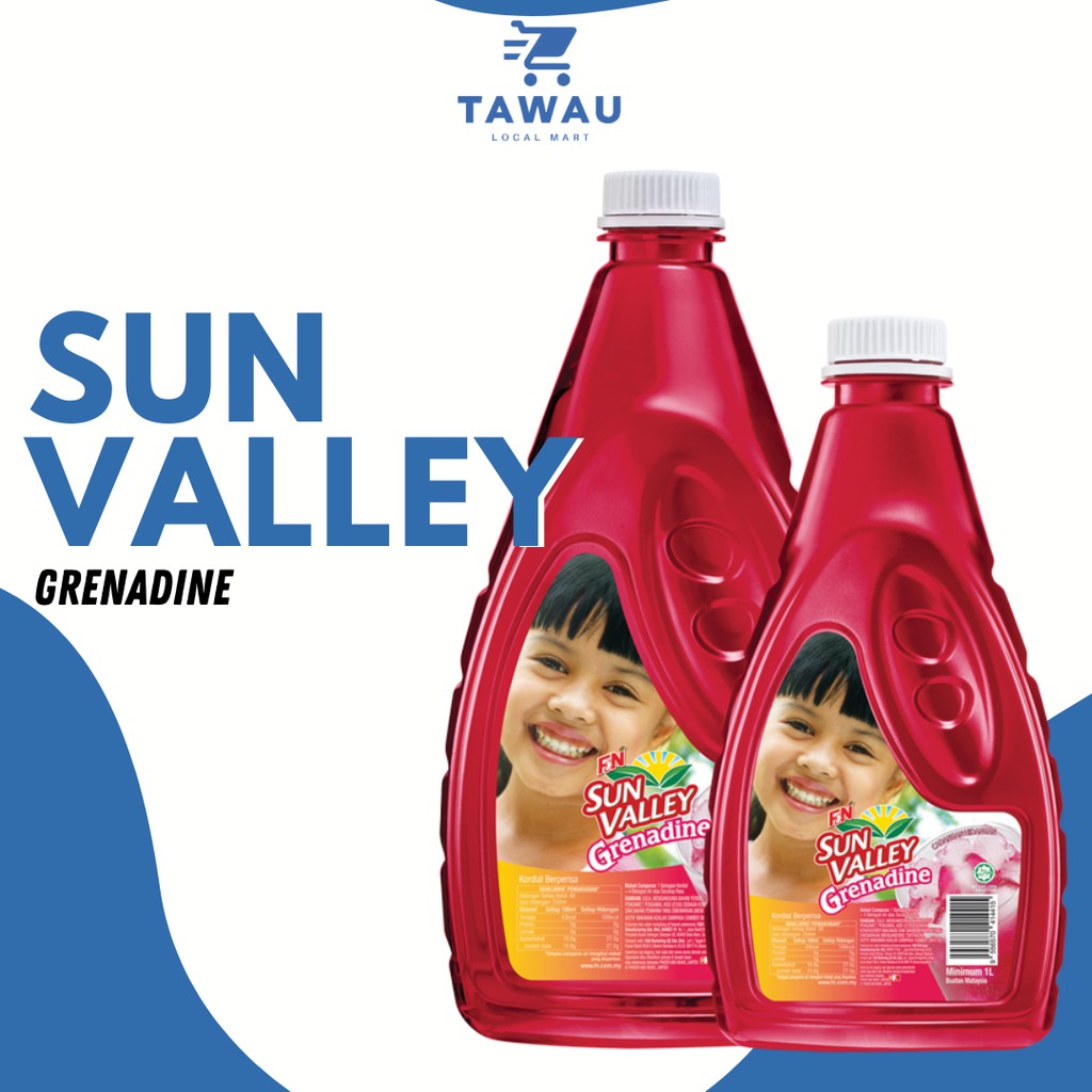 Sun Valley F&N Cordial [Grenadine Flavor] - 1L | Shopee Malaysia