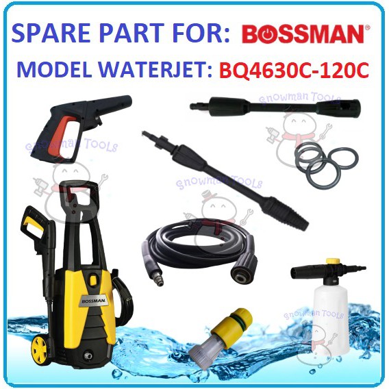 REPLACEMENT SPARE PART FOR BOSSMAN BQ4630C-120C WATERJET HIGH PRESSURE ...