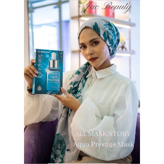 💯 AUTHENTIC ORIGINAL KOREA🇰🇷 ALL MASK STORY Aqua Prestige Facial Mask ...