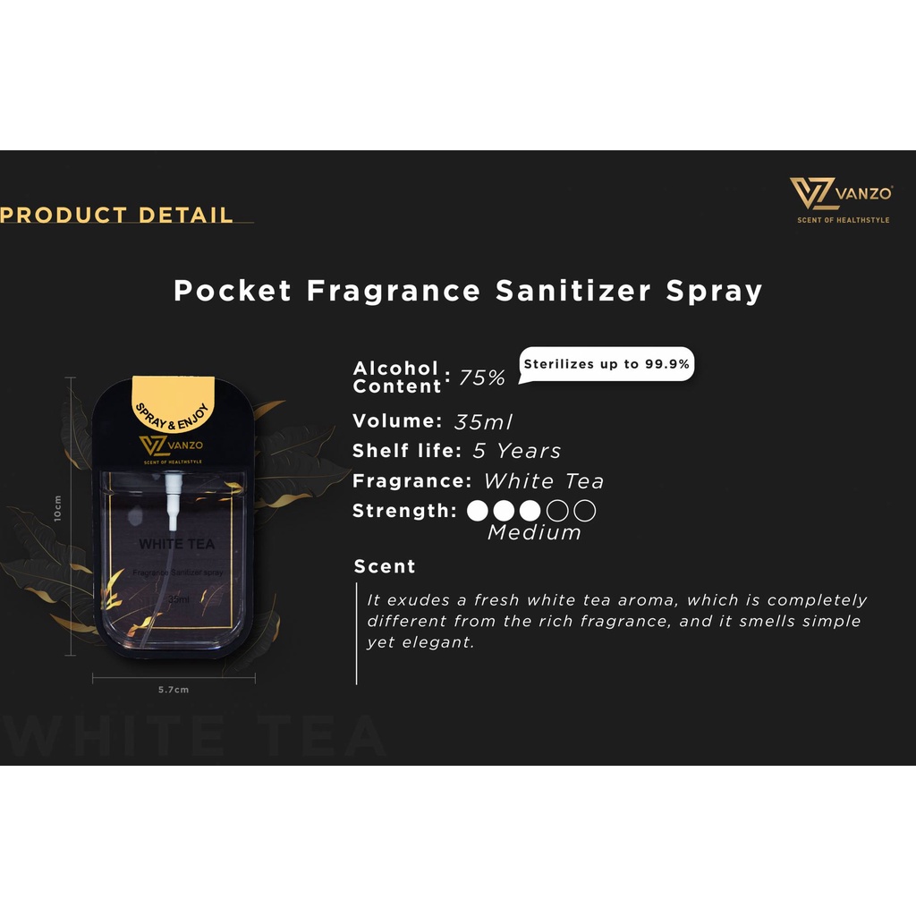 Vanzo Gentleman Duo Series Car Air Freshener Vanzo Car Perfume Pewangi ...