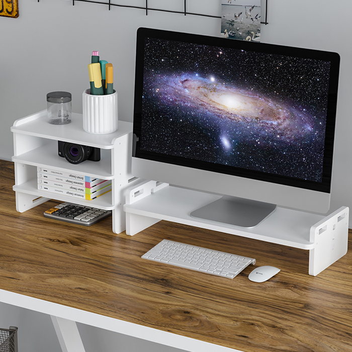 Desktop Monitor Computer Plastic Rack Stand | Shopee Malaysia