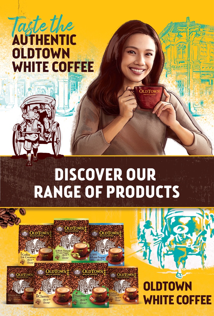 (Bundle of 4) OLDTOWN Instant 3in1 Premix Milk Tea, 13 Sticks [HALAL ...