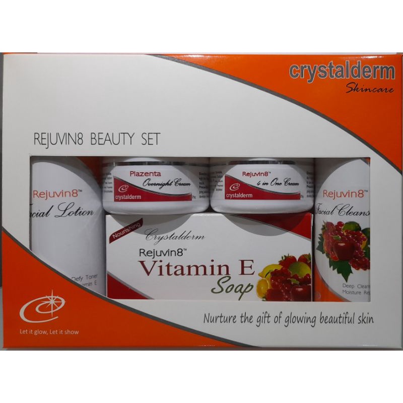 Crystalderm Rejuvin8-Plazenta Set Big | Shopee Malaysia