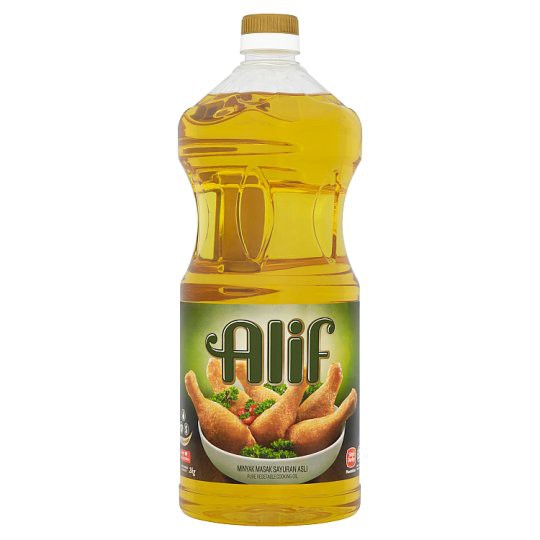 Alif Pure Vegetable Cooking Oil 2kg | Shopee Malaysia