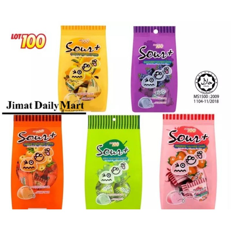 Lot100 Candy (Sour+/Gummy) | Shopee Malaysia