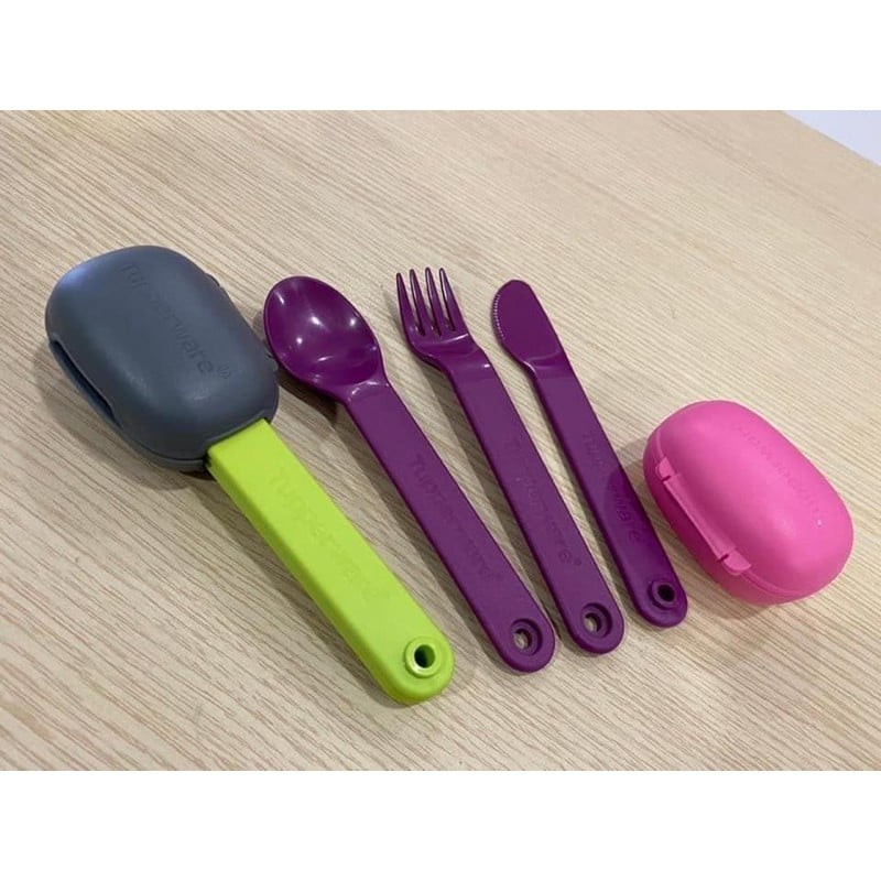 Tupperware Portable cutlery set (1 set) | Shopee Malaysia