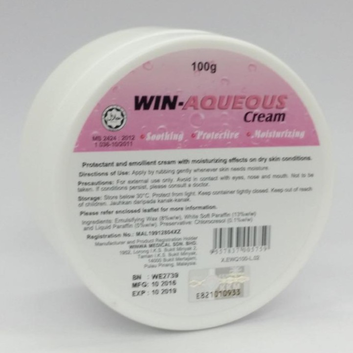 WIN-AQUEOUS CREAM 100g | Shopee Malaysia