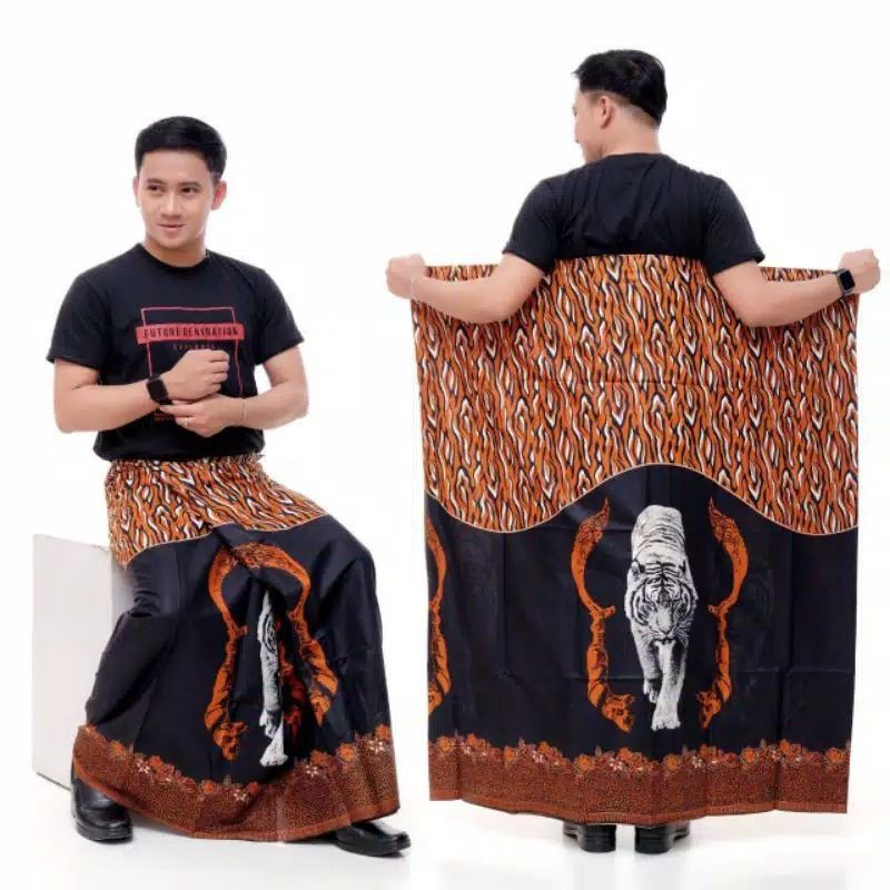 Sarung batik jawa corak macan/harimau | Shopee Malaysia
